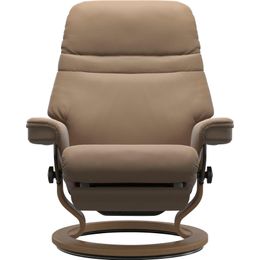 Relaxsessel stressless, B:79cm H:103cm T:78cm, braun, Leder BATICK: BATICK ist ein leicht korrigiertes, durchgefärbtes und genarbtes Möbelleder, bei