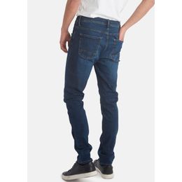 Blend Herren Slim-fit-Jeans "Jet Multiflex", blau, Gr. 32, Abriebeffekte, Denim/Jeans, Obermaterial: 91% Baumwolle, 7% Polyester, 2% Elasthan, Jeans