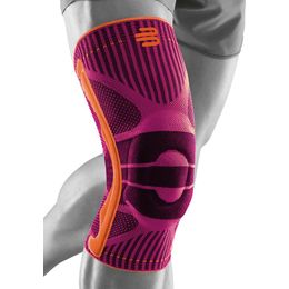 Bauerfeind Damen Kniebandage "Knee Support", Gr. S, pink, Obermaterial: 57% Baumwolle, 41% Polyester, 2% Elasthan, Bandagen