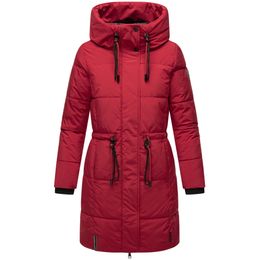 Navahoo Damen Steppmantel "Zuckertatze XIV", rot, Gr. S, Oberstoff: 100% Polyester, Futter: 100% Polyester, Wattierung: 100% Polyester, Ärmelfutter: