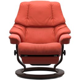 Relaxsessel stressless, B:79cm H:98cm T:78cm, braun, Leder BATICK: BATICK ist ein leicht korrigiertes, durchgefärbtes und genarbtes Möbelleder, bei