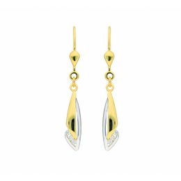Adelia&acute;s ADELIA ́S Damen Paar Ohrh&auml;nger "1 Paar 333 Gold Ohrringe / Ohrh&auml;nger mit Zirkonia", Damen, Gold, gold, Gold, Ohrringe, 333 Gold mit Zirkonia