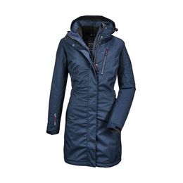 Killtec Damen Parka "Alisi", blau, Gr. 40, 100% Polyester, Jacken