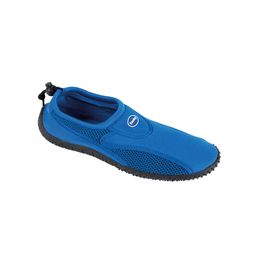 Fashy Damen Badeschuh, Gr. 38, blau, Synthetik, Schuhe