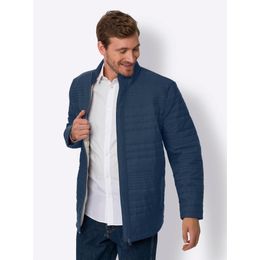 CLASSIC Herren Steppjacke, blau, Gr. 48, unifarben, 100% Polyester, Wattierung:100% Polyester, Jacken