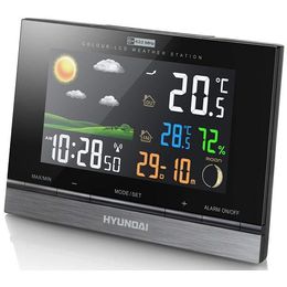 Hyundai Kinder Wetterstation "Hyundai WS 2303", schwarz, Wetterstationen