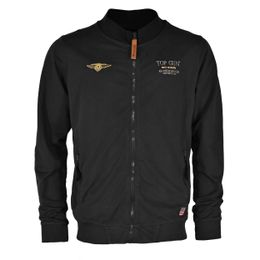 Top Gun Herren Sweatjacke "TG20213020", schwarz, Gr. L, Obermaterial: 100% Baumwolle, Sweatjacken