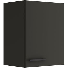 Hängeschrank Optifit, B:45cm H:57,6cm T:34,6cm, grau, Spanplatte, Küche, Schränke, "Palma", Breite 45 cm, 1 Tür, 1 Einlegeboden