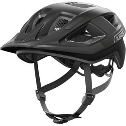 Abus Fahrradhelm "ADURO 3.0", M Kopfumfang: 52cm - 58cm, schwarz, Helme