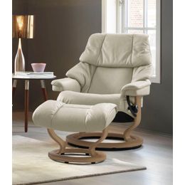 Relaxsessel stressless, B:88cm H:98cm T:78cm, beige, Leder BATICK: BATICK ist ein leicht korrigiertes, durchgefärbtes und genarbtes Möbelleder, bei