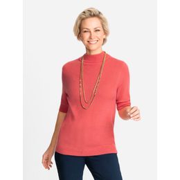 CLASSIC Damen Kaschmirpullover "Kaschmir-Pullover", orange, Gr. 36, meliert, 100% Kaschmir, Pullover