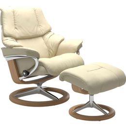 Relaxsessel stressless, B:83cm H:100cm T:76cm, beige, Leder BATICK: BATICK ist ein leicht korrigiertes, durchgefärbtes und genarbtes Möbelleder, bei
