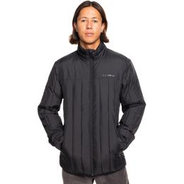Quiksilver Herren Daunenjacke "Balnespick", schwarz, Gr. S, [Hauptstoff] 100% Recyceltes Polyester, Jacken