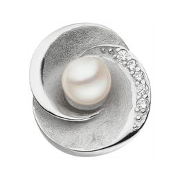 Jobo Damen Perlenanhänger "Anhänger mit Perle", Perlen Silber 925 (Sterlingsilber), silber, Perlen, Silber 925 (Sterlingsilber), Schmuckanhänger, 925