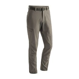 Maier Sports Herren Funktionshose "Torid slim", braun, Gr. 25, 90% Polyamid, 10% Elasthan, Hosen, Herren Wanderhose, atmungsaktive Outdoor-Hose, 4