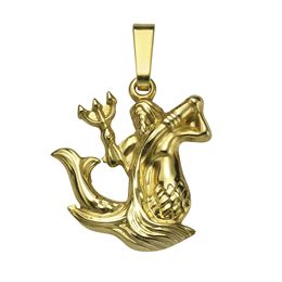 Vivance Damen Kettenanh&auml;nger "585/- Gelbgold glanz", one-size, Gold, 0,7 g, gelb, Gold, Schmuckanh&auml;nger