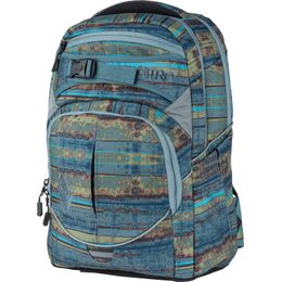Nitro Kinder Schulrucksack "Superhero", blau, Polyester, Rucksäcke, Rucksack für Schule und Freizeit