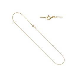 Jobo Damen Kette ohne Anhänger, Silber 925 (Sterlingsilber), L: 45, gold, Silber 925 (Sterlingsilber), Halsketten, Venezianerkette 925 Silber