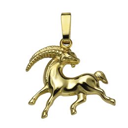 Vivance Damen Kettenanh&auml;nger "585/- Gelbgold glanz", one-size, Gold, 0,7 g, gelb, Gold, Schmuckanh&auml;nger