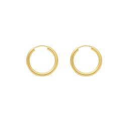 Adelia&acute;s ADELIA ́S Damen Paar Ohrh&auml;nger "1 Paar 585 Gold Ohrringe / Creolen &Oslash; 20 mm", Damen, Gold, gold, Gold, Ohrringe, 585 Gold Goldschmuck f&uuml;r Damen