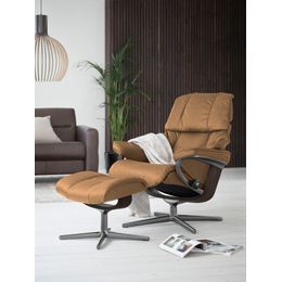 Relaxsessel stressless, B:92cm H:100cm T:80cm, braun, Leder PALOMA: PALOMA ist ein durchgefärbtes Semianilin-Möbelleder mit natürlicher Narbung.,