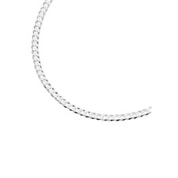 Firetti Damen Kette ohne Anhänger "Schmuck Geschenk Silber 925 Halsschmuck Halskette Panzerkette", 45, Silber 925 (Sterlingsilber), B: 4,9mm, silber,