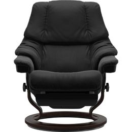 Relaxsessel stressless, B:79cm H:98cm T:78cm, schwarz, Leder BATICK: BATICK ist ein leicht korrigiertes, durchgefärbtes und genarbtes Möbelleder, bei
