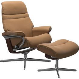 Relaxsessel stressless, B:83cm H:105cm T:74cm, braun, Leder PALOMA: PALOMA ist ein durchgef&auml;rbtes Semianilin-M&ouml;belleder mit nat&uuml;rlicher Narbung.,