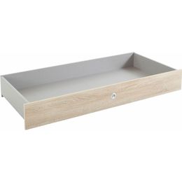 Schubkasten wimex, B:137cm H:19cm T:58cm, braun, Holzwerkstoff, Schubladen, "Easy", auf Rollen, praktische Erg&auml;nzung f&uuml;r wimex Betten "Easy"