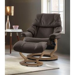 Relaxsessel stressless, B:79cm H:98cm T:75cm, braun, Leder BATICK: BATICK ist ein leicht korrigiertes, durchgef&auml;rbtes und genarbtes M&ouml;belleder, bei