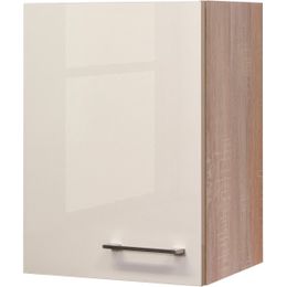 H&auml;ngeschrank Flex-Well, B:40cm H:54,8cm T:32cm, braun, Holzwerkstoff, K&uuml;che, Schr&auml;nke, "Nepal", (B x H x T) 40 x 54,8 x 32 cm