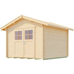 Gartenhaus Weka, beige, Holzwerkstoff, Gartenh&auml;user, "Premium28 natur"
