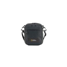 Damen Schultertasche "SHADOW", National Geographic, grau, Kunstfaser, Taschen, Hergestellt aus recycelten PET-Flaschen