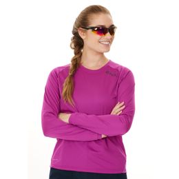 Endurance Damen Radtrikot "JANNIE", pink, Gr. 40, unifarben, 100% Polyester, Trikots, aus schnell trocknenden Materialien