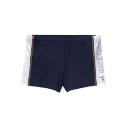 Chiemsee Herren Boxer-Badehose, blau, Gr. 5, kontrastfarbene Details, LYCRA, Polyamid, Badehosen, mit Kontrasteinsätzen