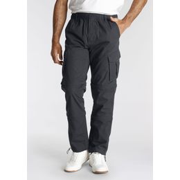 MAN'S WORLD MAN'S WORLD Herren Zip-off-Hose, grau, Gr. 58, unifarben, Web, Obermaterial: 100% Baumwolle, Hosen, mit 2x Zip-Off Funktion