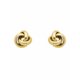 Adelia&acute;s ADELIA ́S Damen Paar Ohrh&auml;nger "1 Paar 333 Gold Ohrringe / Ohrstecker Knoten", Damen, Gold, gold, Gold, Ohrringe, 333 Gold Goldschmuck f&uuml;r Damen