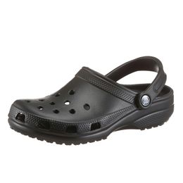 Crocs Damen Clog "Classic", Gr. 43, schwarz, Croslite , Schuhe, Sommerschuh, Gartenschuh, Poolslides, mit typischem Logo