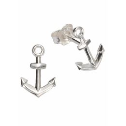 Firetti Damen Paar Ohrstecker "Schmuck Geschenk Silber 925 Ohrschmuck Anker", Silber 925 (Sterlingsilber), silber, Silber 925 (Sterlingsilber),
