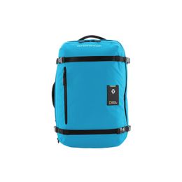Damen Cityrucksack "OCEAN", National Geographic, blau, Kunstfaser, Rucksäcke, Mit praktischem Ordnungssystem