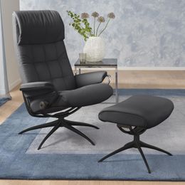 Relaxsessel stressless, B:80cm H:116cm T:71cm, schwarz, Leder BATICK: durchgefärbtes und genarbtes Möbelleder;Leder PALOMA: durchgefärbtes