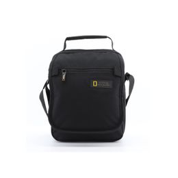 Damen Schultertasche "Mutation", National Geographic, schwarz, Kunstfaser, unifarben, Taschen, aus recyceltem Polyester