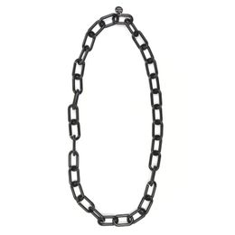Damen Lange Kette "Alessia", schwarz, Basic, Collezione Alessandro, PTFE-Kunststoff, Halsketten, aus hochwertigem Kunststoff
