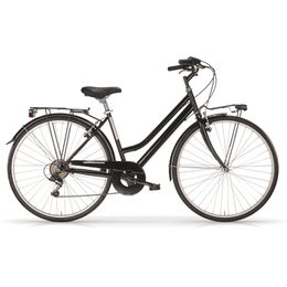 MBM Trekkingrad "Touring", 46cm, 28 Zoll (71,12cm), schwarz, Fahrr&auml;der, f&uuml;r Damen, Kettenschaltung