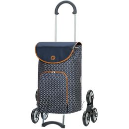 Andersen Einkaufstrolley "Scala Sh. Famke", blau, Einkaufskörbe, (Treppensteiger), Tragkraft 40 kg