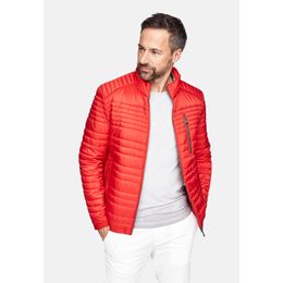 NEW CANADIAN Herren Steppjacke, rot, Gr. 64, unifarben, 100% Polyester, Jacken, mit wasserabweisender Funktion
