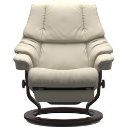Relaxsessel stressless, B:88cm H:98cm T:77cm, beige, Leder BATICK: BATICK ist ein leicht korrigiertes, durchgefärbtes und genarbtes Möbelleder, bei