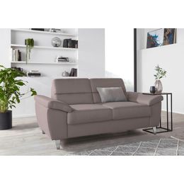 Sit & More 2-Sitzer SIT & MORE, B:168cm H:88cm T:91cm, grau, Sofas, "Sorano", Breite 168 cm