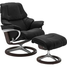 Relaxsessel stressless, B:83cm H:100cm T:76cm, schwarz, Leder BATICK: BATICK ist ein leicht korrigiertes, durchgef&auml;rbtes und genarbtes M&ouml;belleder,