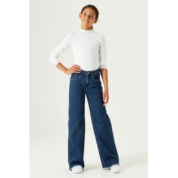 Garcia M&auml;dchen Weite Jeans "Annemay", blau, Gr. 146, Denim/Jeans, Obermaterial: 99% Baumwolle, 1% Elasthan, Jeans, for GIRLS